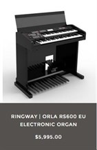 Ringway & Orla Organs | Prestige Pianos and Organs | Preston, Melbourne ...